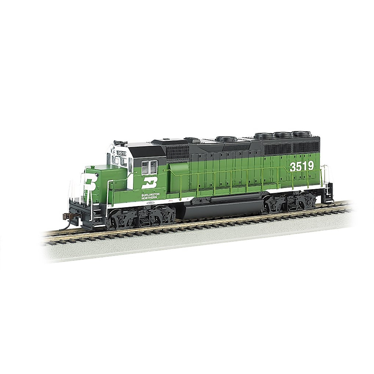 Bachmann Industries EMD GP40 DCC Ready Locomotive - BURLINGTON NORTHERN #3519 - (1:87 HO Scale)