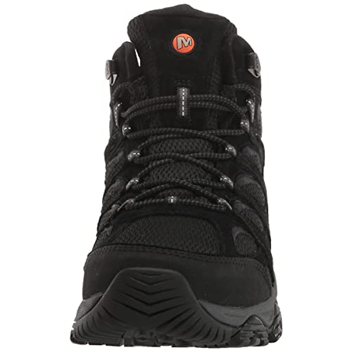 Merrell Men's Moab 3 Mid Hiking Boot, Black Night, 10.5 Wide