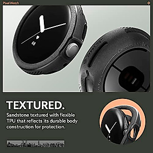 Caseology Vault Designed for Google Pixel Watch Case (2022) - Matte Black