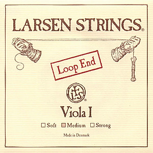 Larsen up to 16.5" Viola A String Medium Aluminum/Steel Loop-End