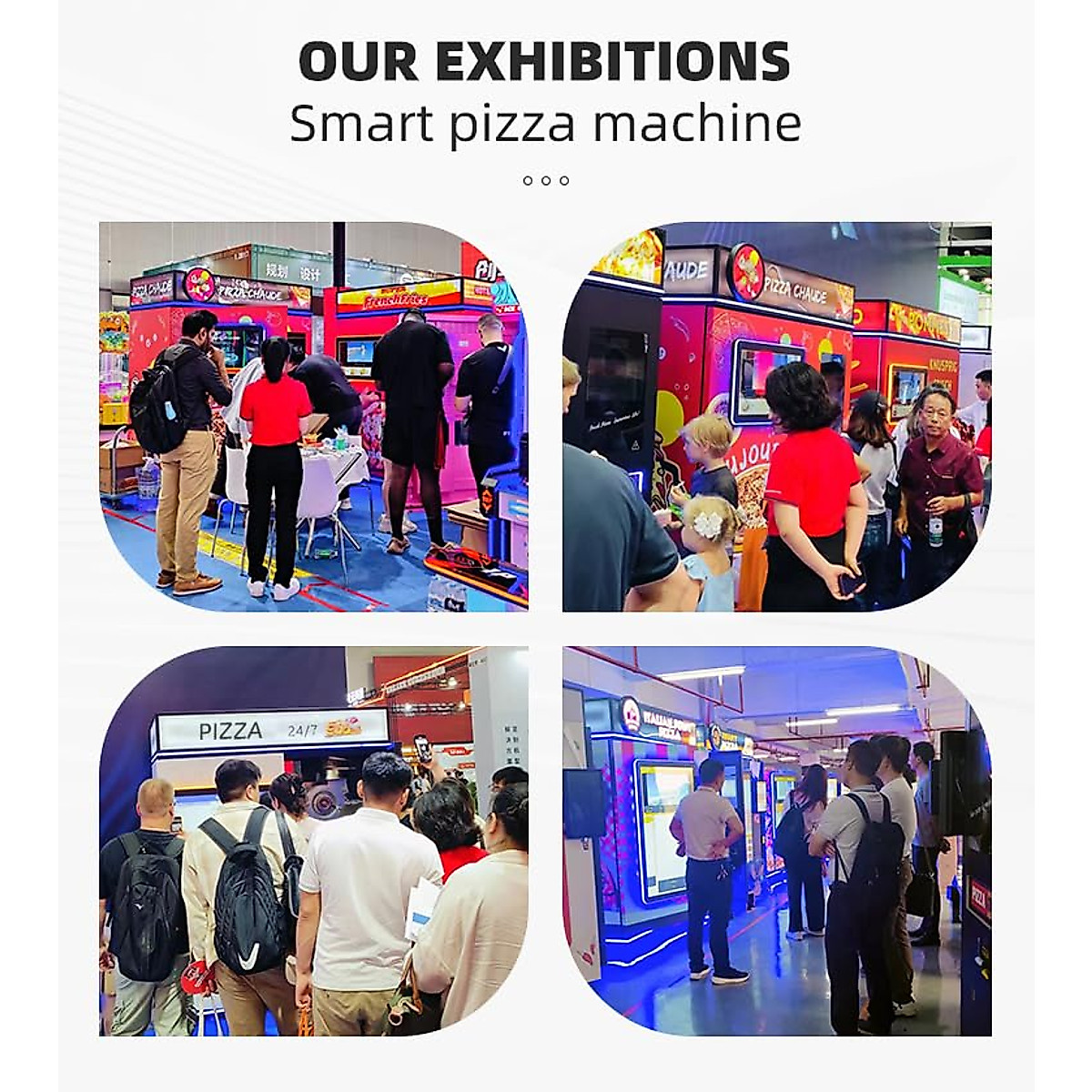 Smart Pizza Machine Business Automatic Pizza Vending Machine Self-Service Pizza Kiosk for Sale Indoor Outdoor Self-Service Fresh Pizza