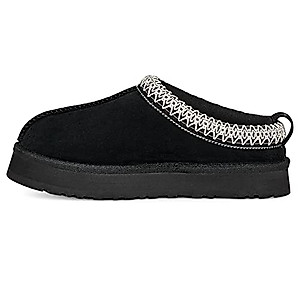 UGG Unisex-Child Tazz Slipper, Black, 2