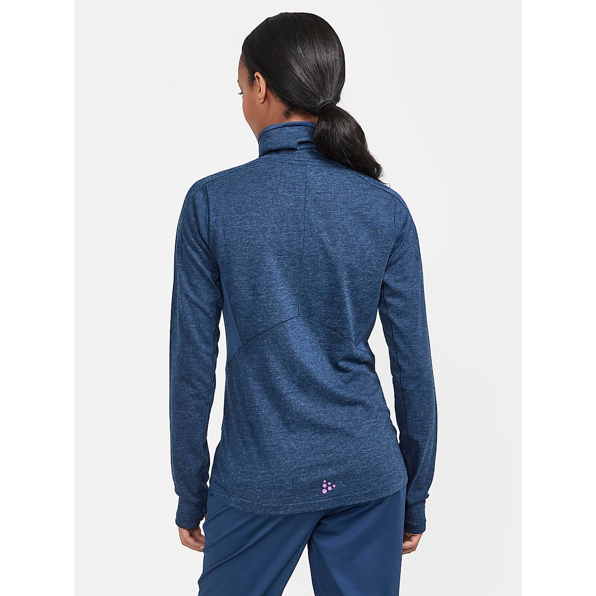 Craft Sportswear Women's ADV Subz Wool LS Tee 2, Tide, Medium