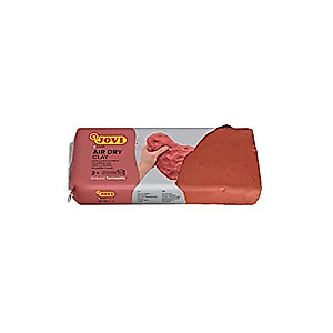 Jovi Air-Dry Modeling Clay; 8.8 oz. Terracotta, Non-staining, Perfect for Arts and Crafts Projects