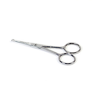 Lionesse Nose Hair Scissors, Small Scissors Round Tip Design, Hair Trimming Scissors For Hair, Nose Beard Mustache Eyebrow Scissors, Bikini Trimmer