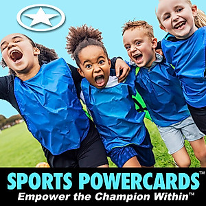 Play Strong Soccer Birthday Card 1-Pack (5x7) Super Star Illustrated Sports Birthday Cards Greeting Cards- Awesome for Soccer Players, Coaches and Fans Birthdays, Gifts and Parties!