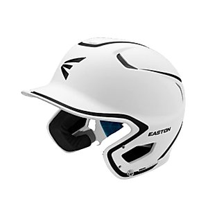 Easton | Z5 2.0 Batting Helmet | Baseball | Junior (6 1/2" - 7 1/8") | Matte Two-Tone White/Black