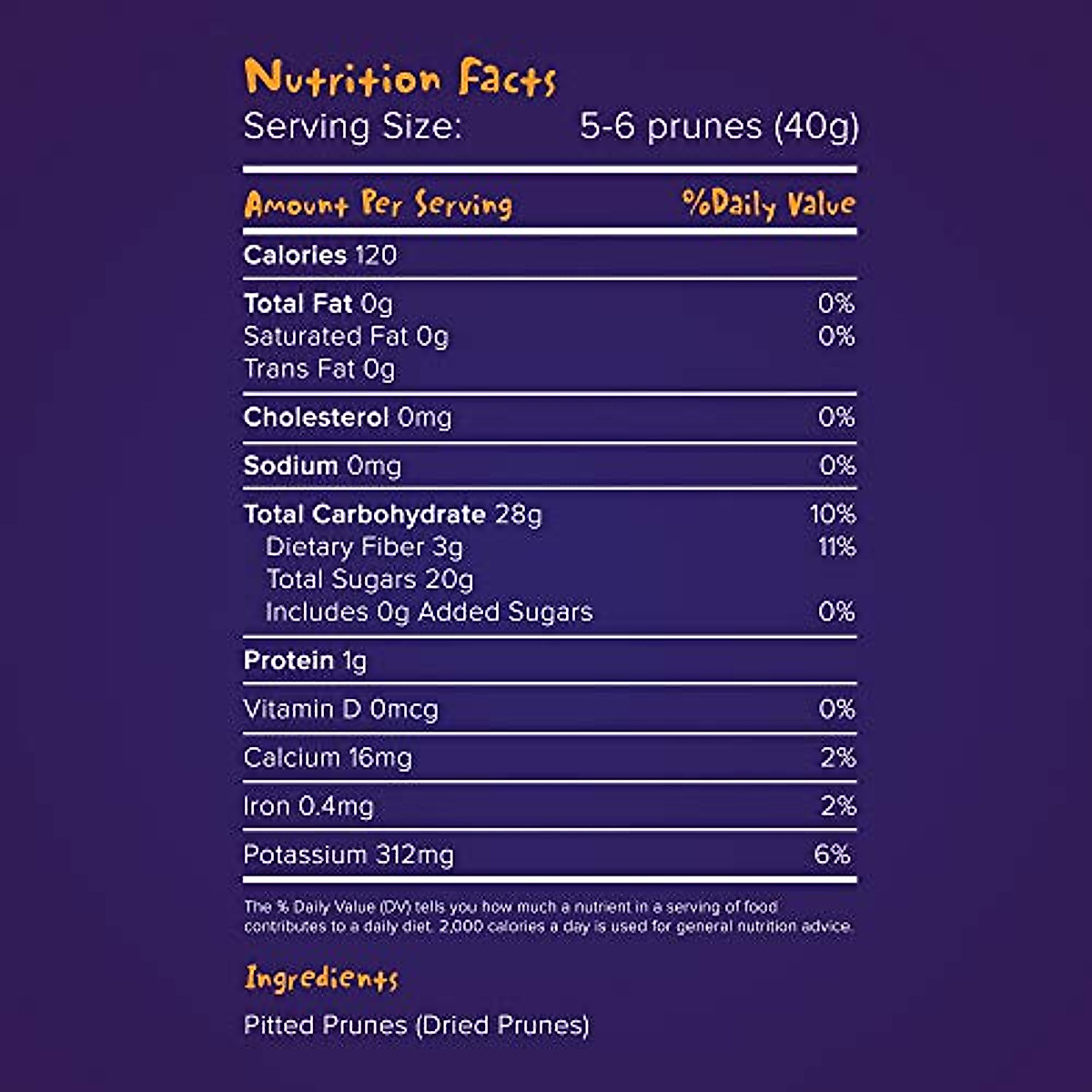 Looney Pruney Pitted Dried Prunes for the Entire Family | Always California-Grown | Kosher | No Added Sugar & No Preservatives (6 pack)