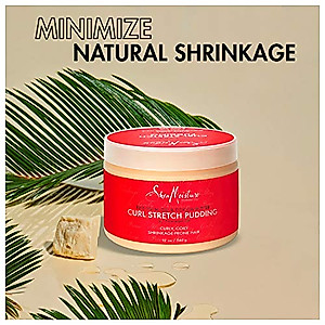 Sheamoisture Curl Stretch Pudding for Curls Red Palm Oil and Cocoa Butter with Shea Butter 11.5 oz