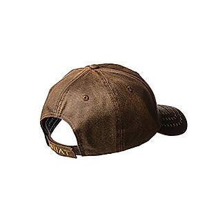 ARIAT Men's One Size Full Oil Corner Logo, Brown