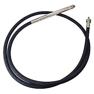 BIZOEPRO Hand Held Electric Power Concrete Vibrator 1500W 2HP 16000rpm Concrete Vibrabrater Portable Construction Pencil Vibrator 4.5M(14-3/4feet) Remove Air Bubbles Level Tool