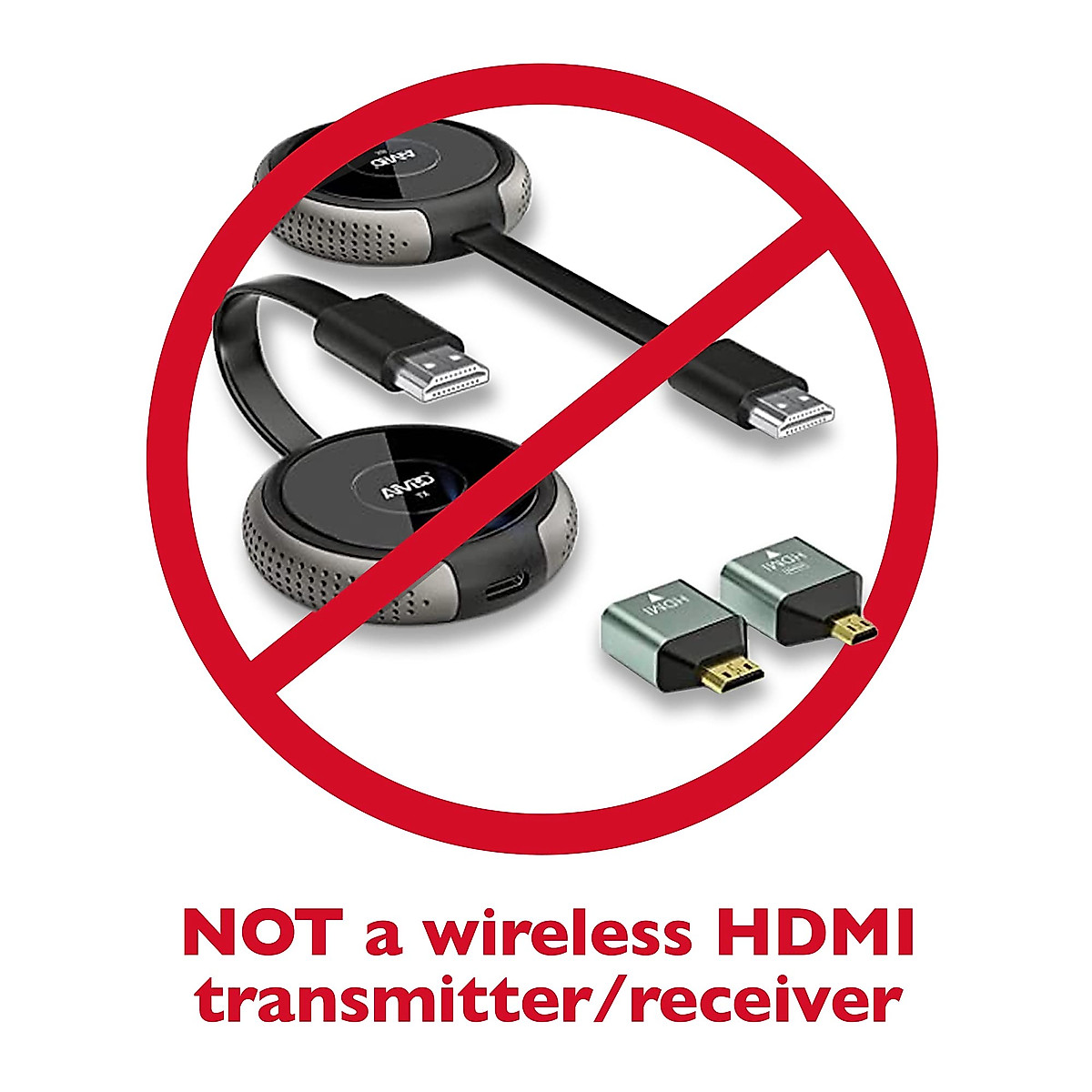 BUYMINERS.CA 4K HDMI Dummy Plug - Virtual Monitor Display Emulator, Headless Display Adapter Supports up to 3840x2160@60Hz, 1080@120Hz DVI EDID Emulator (Single)