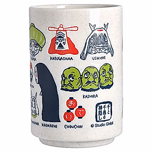 Studio Ghibli via Bluefin Benelic Spirited Away The Other Side of The Tunnel Japanese Teacup - Official Studio Ghibli Merchandise (BNL35581), 12 ounces