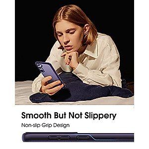 CASEKOO Genuine Official for Samsung Galaxy S23 Plus case (10FT Military Drop Protection) (Zero-Smudge Tech) Translucent Hard Back & Soft Bumper, Protective Slim Thin S23 Plus Case 6.6'' 2023, Purple