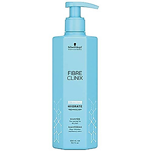 M Hair Designs Fibre Clinix Tribond Hydrate Dry Hair Shampoo (10.1 oz), Conditioner (8.5 oz), Treatment (8.5 oz) & Hair Clips Bundle - Simplifies Hair Care Routines
