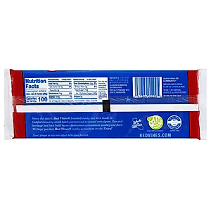 Red Vines Licorice Twists, Original Red Flavor, Soft & Chewy Candy, 5oz Tray (24 Pack)