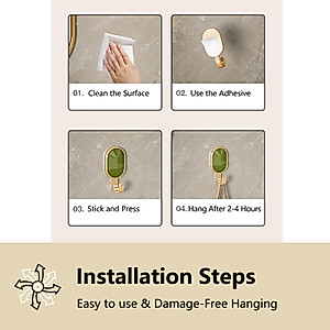 DueHoppee 8 Pack Plastic Adhesive Hooks,Damage Free Hooks Holder,Key Holder,Utility Hooks,Cute Key Hooks,Colourful Decorative Wall Hooks in Living Spaces