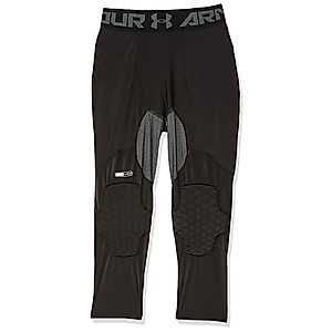 Under Armour Gameday 2 Pad 3/4 Basketball Tight, BLK,LG