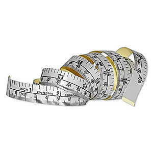 WIN TAPE Workbench Ruler Adhesive Backed Tape Measure - Left to Right - 40 Inches 101 Centimeters (Inches/cm)