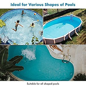 Hydrus Robotic Cordless Pool Vacuum Cleaner for Above Ground Pools with Powerful Dual Brushless Motors,90 Mins Runtime, Self-Parking,Automatic Robot Cleaners for Inground Flat Pools up to 50 Ft