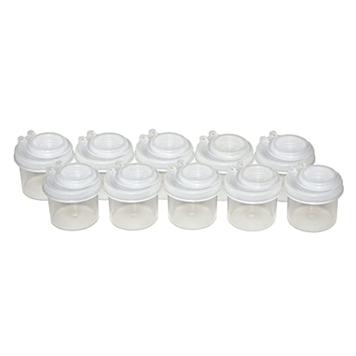 Brazza Outdoors set of 10 Mini spice jars with sifter and cap (15)