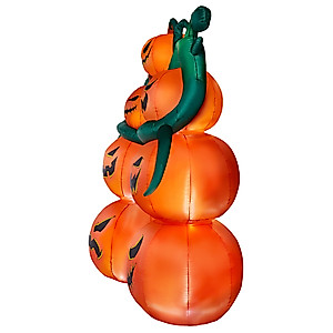 Spirit Halloween 9Ft Light-Up Jack-O'-Lantern Inflatable Archway Decoration