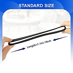 LANMU Replacement Belts for Bissell Powerforce Compact Model 2112, 1520, 3508, 2690, 23T7, 23T7V, 3130, 21129 Vacuum Cleaner, Replace Parts 1604895 (2-Pack)