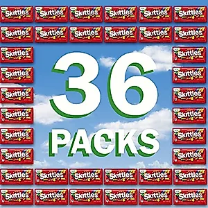 SKITTLES Original Candy 2.17-Ounce 36 Individual Packs
