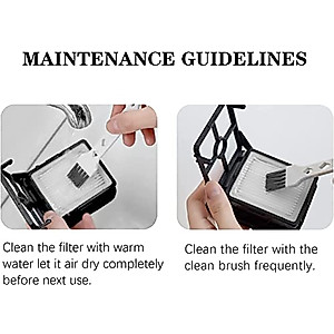 Bogda 4-Pack Filter Replacement for Bissell 1866 CrossWave Vacuum Cleaner 1785 2306 2551 Replace Part #1608684