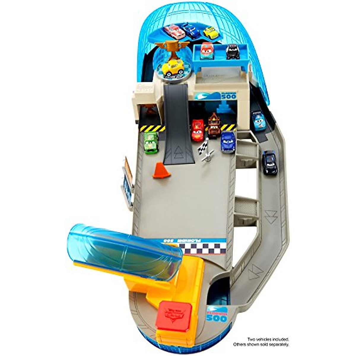 Disney Pixar Cars Mini Racers Rollin' Raceway Playset