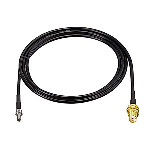Superbat SMA to TS9 Cable (RG174 3ft) SMA Female to TS9 Male Adapter Cable 50 Ohm for 4g/5g Modems Router USB MiFi Hotspots MIMO Antenna Dongle 1pcs