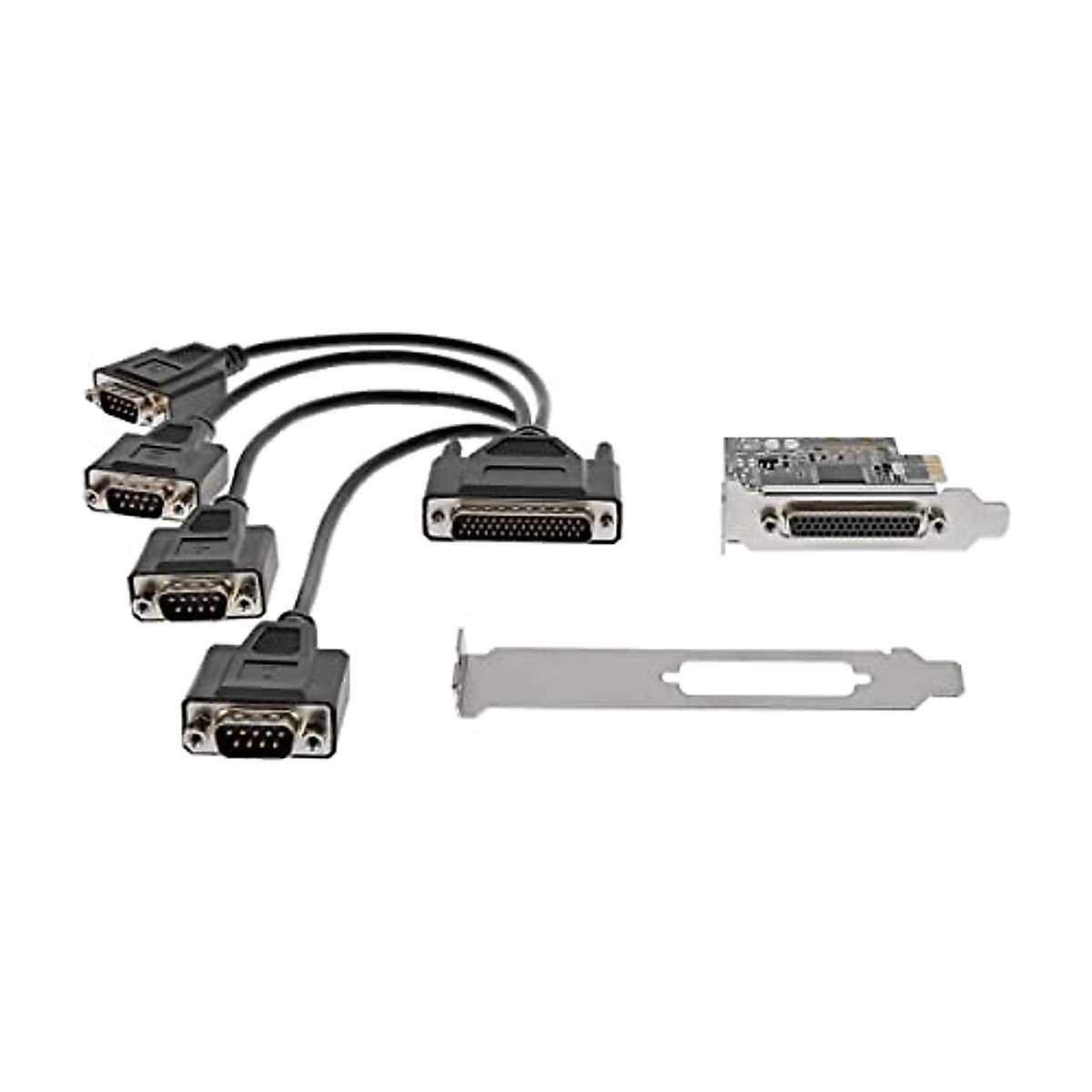StarTech.com 4 Port RS232 PCI Express Serial Card with Breakout Cable, PCIe Serial Adapter Card - Replaced by PEX4S953LP