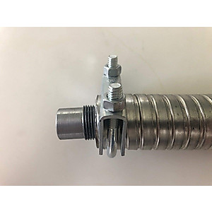 GenExhaust for Champion 2000 Watt Inverter Generator 1-1/2" Steel Exhaust Extension 8 Foot Length