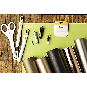 Cricut StandardGrip Machine Mats 12in x 12in, Reusable Cutting Mats for Crafts with Protective Film, Use with Cardstock, Iron On, Vinyl and More, Compatible with Cricut Explore & Maker (3 Count)