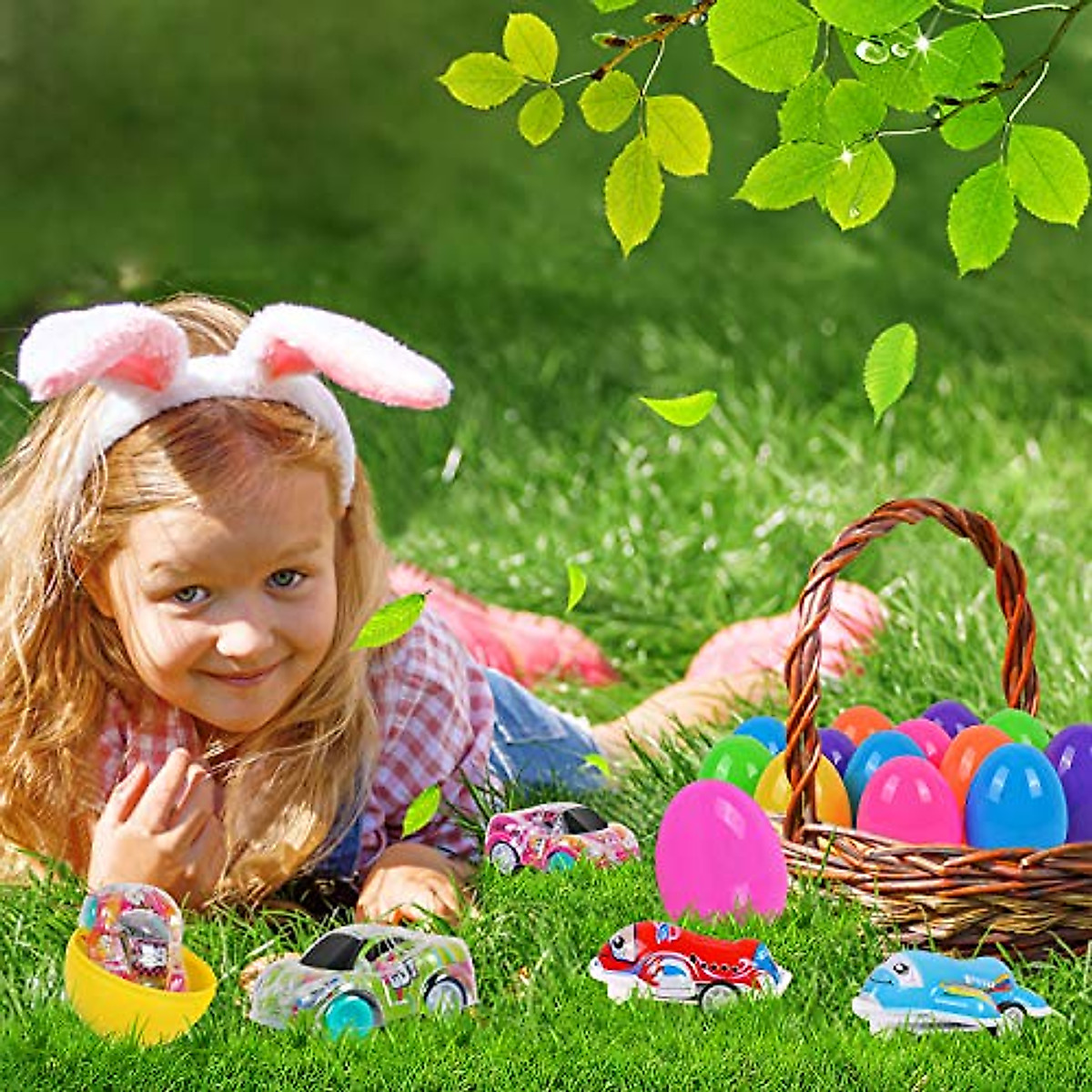 VAPCUFF Easter Gifts for Kids, Easter Basket Stuffers for Toddlers Easter Basket Stuffers for Kids Easter Gifts for Baby Toddlers Easter Baskets for Kids Age 3-5 Prefilled Easter Eggs - 12Pcs