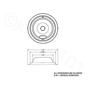 KITCHEN BASICS 101 Made in the USA WB31T10010 and WB31T10011 Replacement Chrome Drip Pans for GE/Hotpoint Electric Range with Locking Slot - Includes 2 6-Inch and 2 8-Inch Pans, 4 Pack