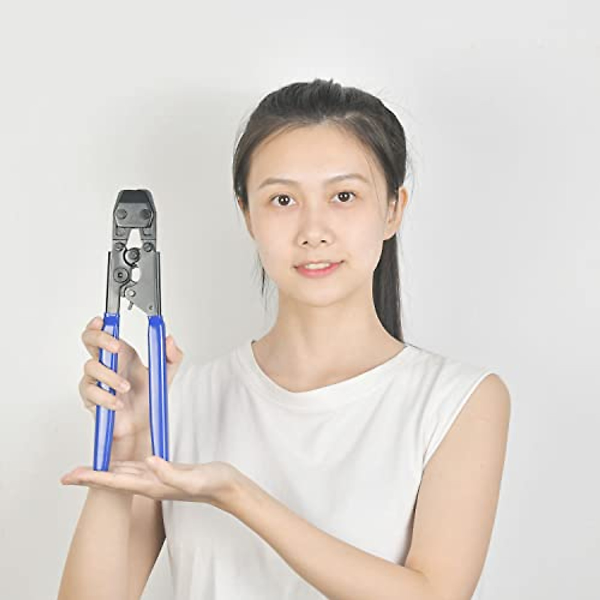 JWGJW PEX CINCH TOOL PEX CINCH CLAMP FASTENING TOOL FROM 3/8"TO1",PEX CINCH CRIMPING TOOL CRIMPER (001)