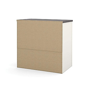 BESTAR Connexion 2 Drawer Lateral File Cabinet, 30", Slate/Sandstone