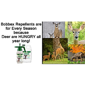 Concentrated Deer Repellent - Bobbex | Deer, Elk, and Moose Deterrent Concentrate (64 oz.) UB-U9NT-KE8U