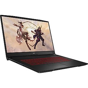 MSI Katana GF66 15.6" 144Hz FHD (1920x1080) IPS Laptop | Intel i7-12700H 14-Core | NVIDIA GeForce RTX 3060 6GB GDDR6 | Backlit Keyboard | USB-C | Wi-Fi 6 | RJ-45 | 16GB DDR4 512GB SSD | Win11 Home
