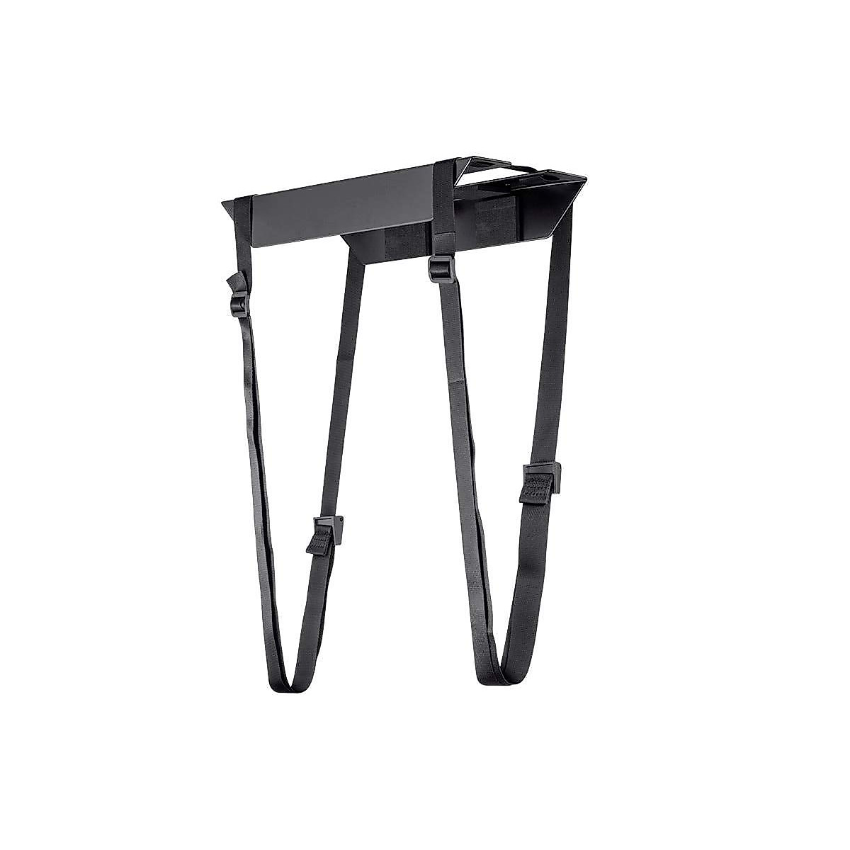 Monoprice Computer Case CPU Tower Holder - Low Profile Under Desk Mount, Supports Up to 22 Lbs, Horizontal or Vertical Mounting, Designed for Use with Sit-Stand Desks - Workstream Collection