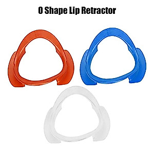 3pcs O Shape Lip Retractor - Dental O Shape Lip Retractor Opener Oral Mouth Cheek Lip Opener O Shape Mouth Opener Mouth Cheek Lip Dental Accessory