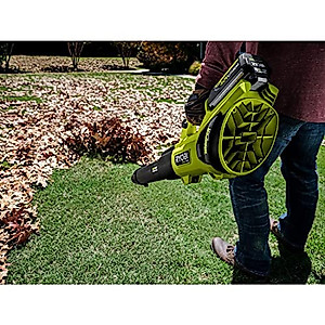 RYOBI 40V HP Brushless 190 MPH 730 CFM Cordless Battery Jet Fan Leaf Blower (Tool Only) (Renewed)