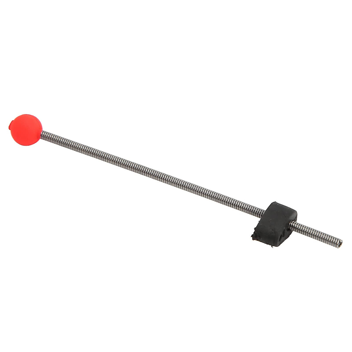 Naroote Red Ball Spring Rod Tip, High Strength Fishing Rod Spring Ball Tip 5PCS Wear Resistant for River Fishing(S)