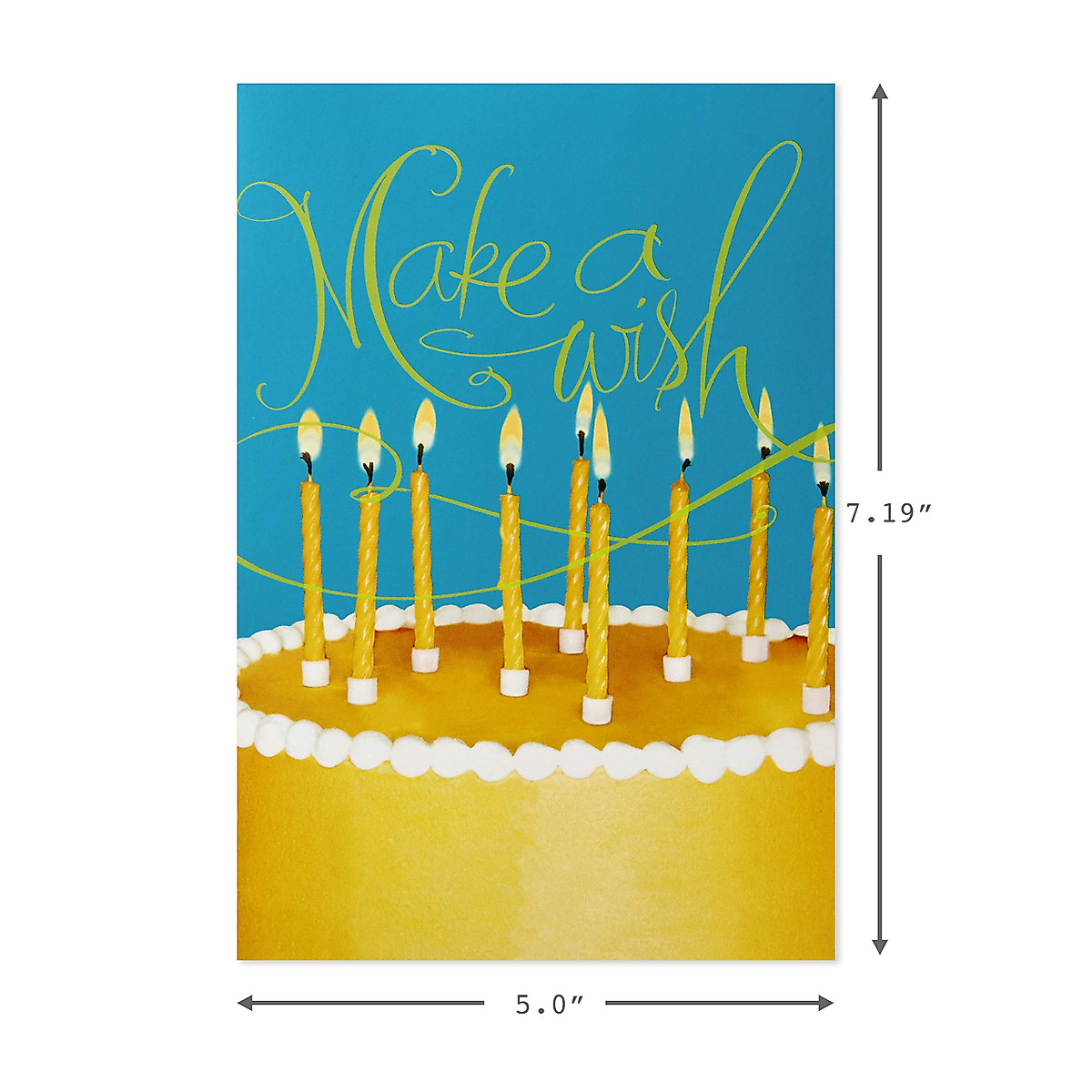 Hallmark Assorted Birthday Cards (Bright Icons, 12 Cards and Envelopes)