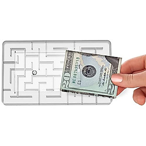 Money Puzzle Box, Money Maze Gift Holder, Fun Way to Give Cash as a Gift - Stocking Stuffers for Kids and Adults