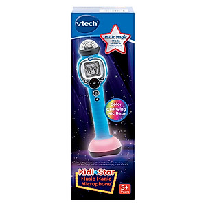 VTech Kidi Star Music Magic Microphone, Blue