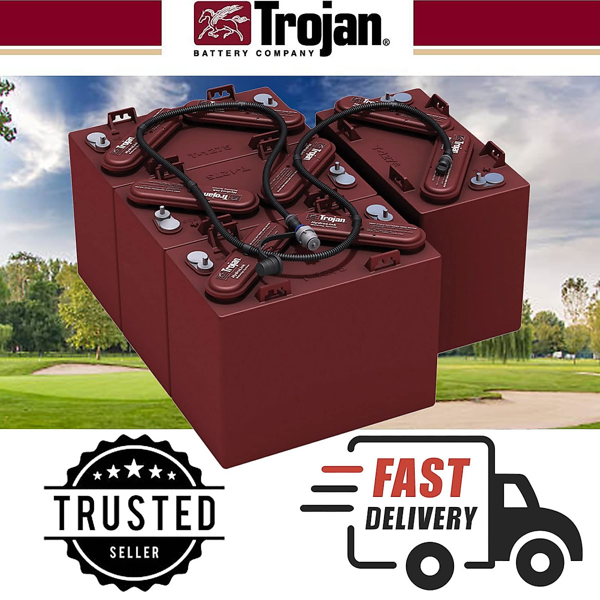 Trojan HydroLink Watering System for 12V Universal 6V Battery Kit