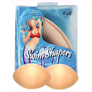 Braza Swim Shapers - Full Enhancement Pads,Beige,C/D