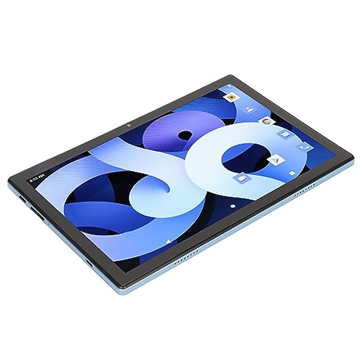 Haofy Smart Tablet, 8 Core Tablet 10.1 Inch 12GB RAM 512GB ROM for Entertainment for Working (Blue)